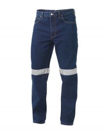 Uniforms @ Work| KingGee Mens Reflective Work Jean K53030